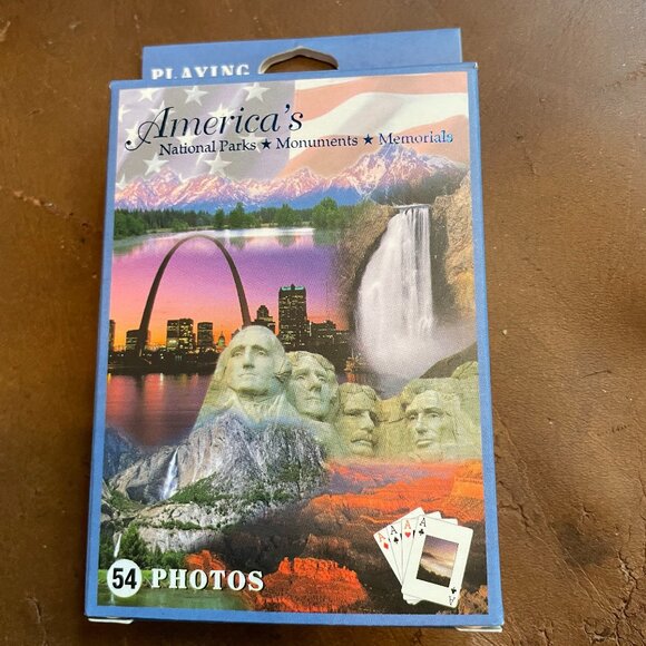 Games | Playing Cards Americas National Parks Monuments Memorials ...